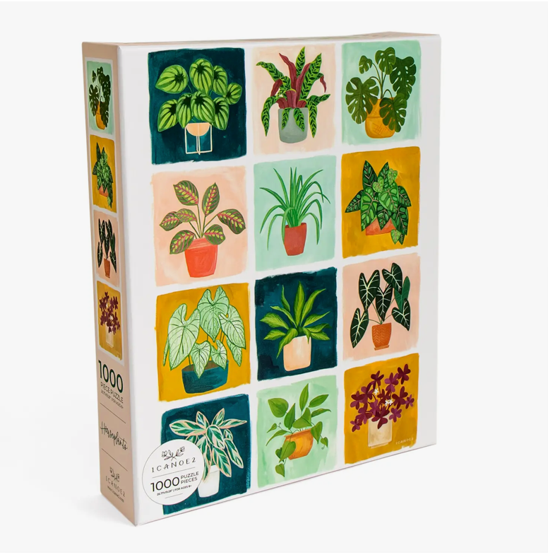 Houseplants 1000 Piece Puzzle | Flora
